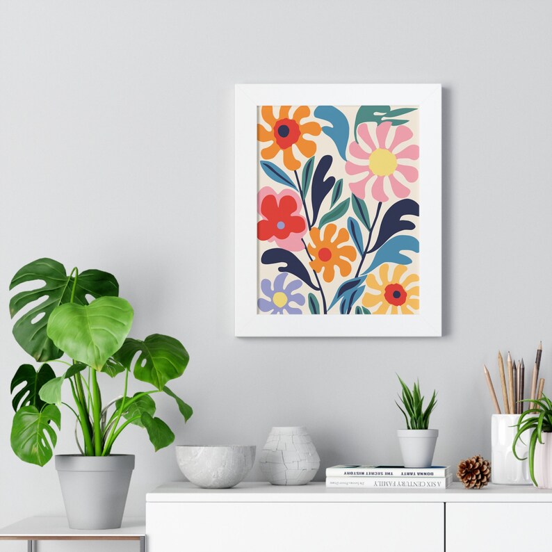 Flower Gallery Wall Art, Flower Market Prints, Trendy Floral Posters ...