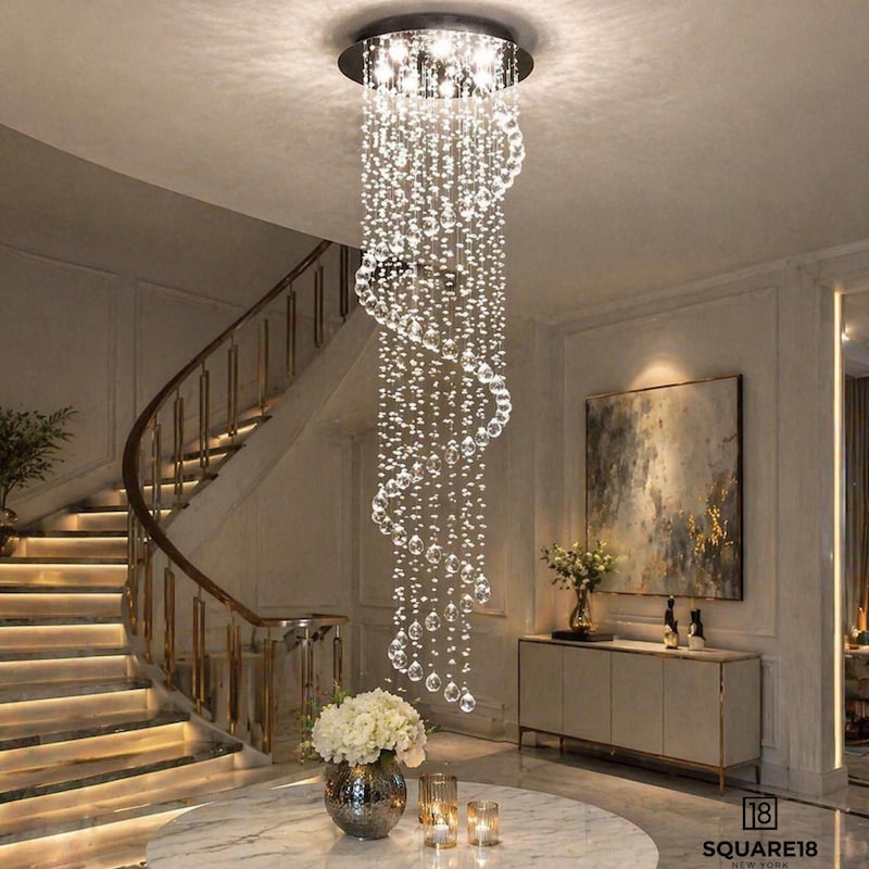Chandelier Tall Foyer - Etsy