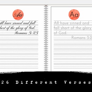 Bible Verse COPYWORK BUNDLE, Print Copywork, Cursive Copywork ...