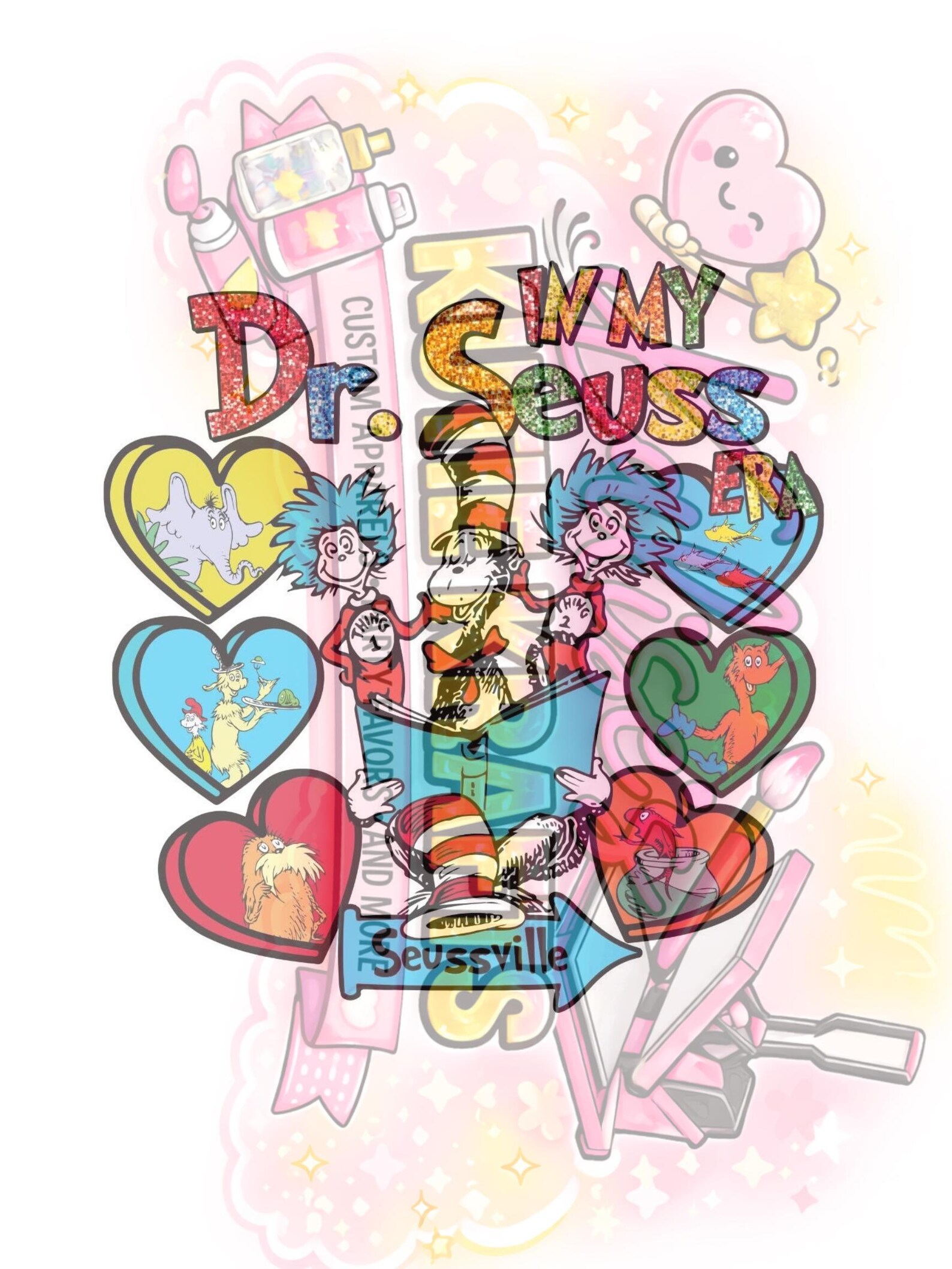 Dr. Seuss Week Shirt Design | Canva Editable | Read Across America Week ...