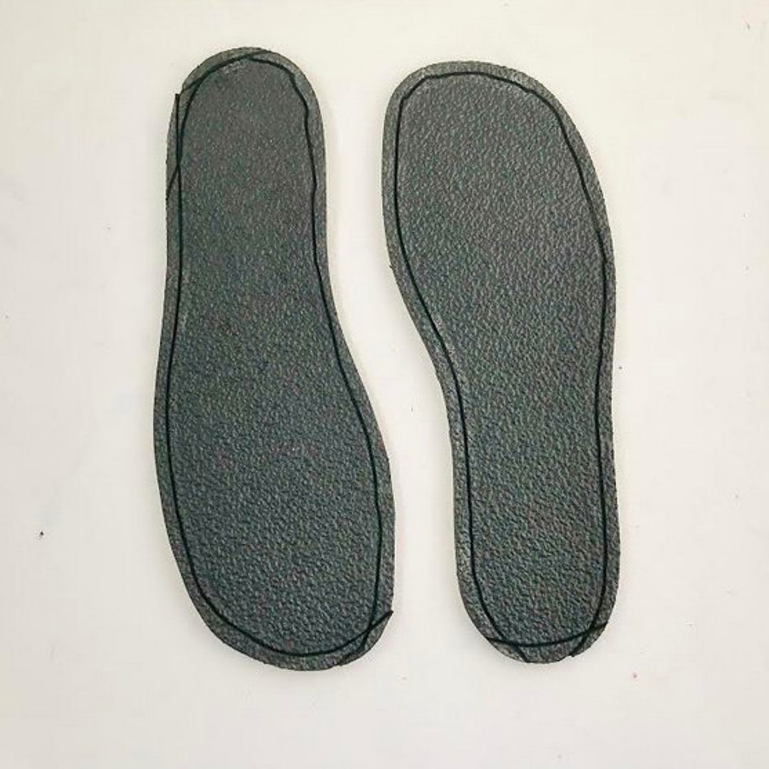 Repurposed Black Neoprene Pre-cut Soles - Etsy