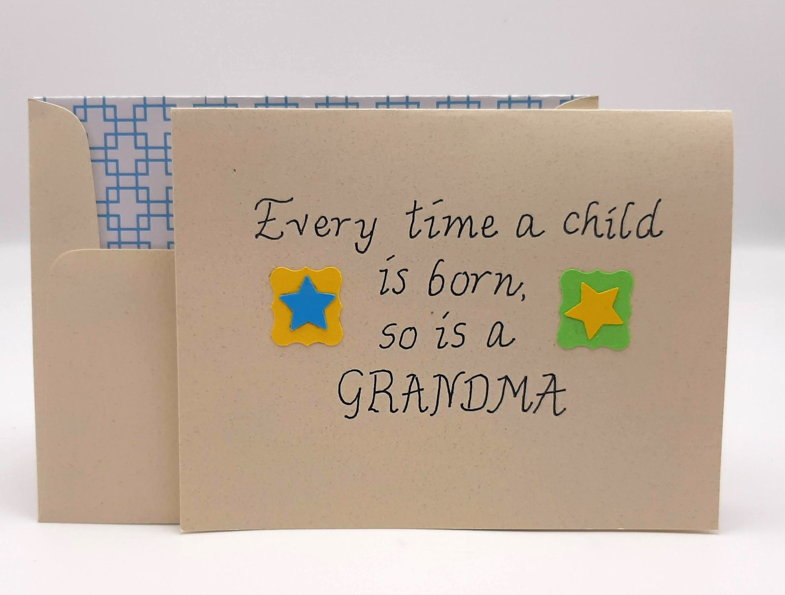 First Time Grandma Card New Grandma Card New Grandchild | Etsy