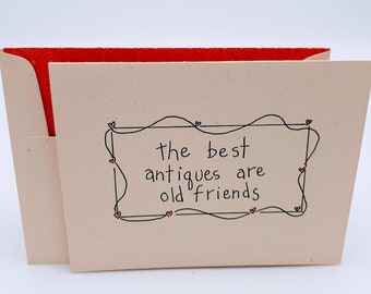 Old Friends Card | Etsy