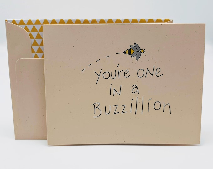 Honeycomb With Bee Cards, Set of 5, Embossed Note Card Set, Honeycomb ...