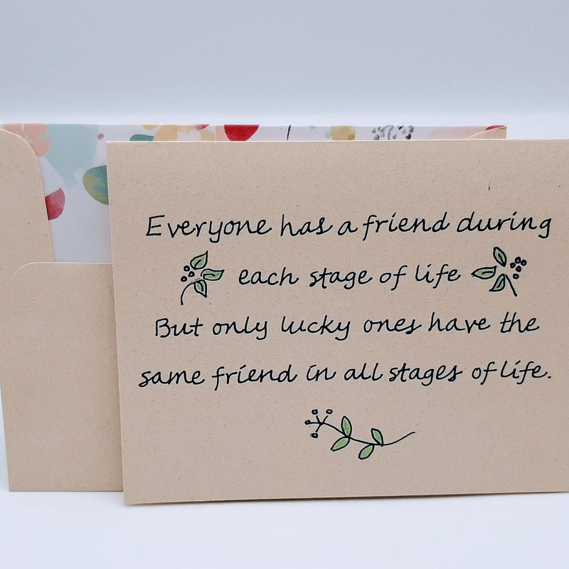 Best Friend Card - Etsy
