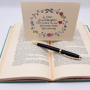 Step-granddaughter Card - Love of Step-granddaughter - Adoption Card ...