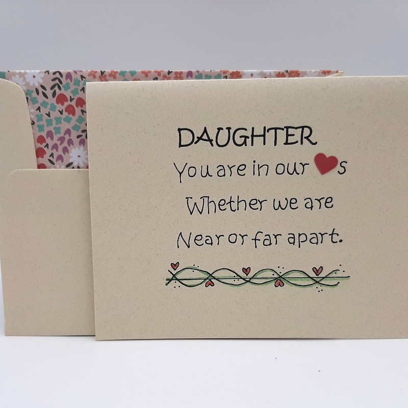 Daughter Birthday Card - Etsy