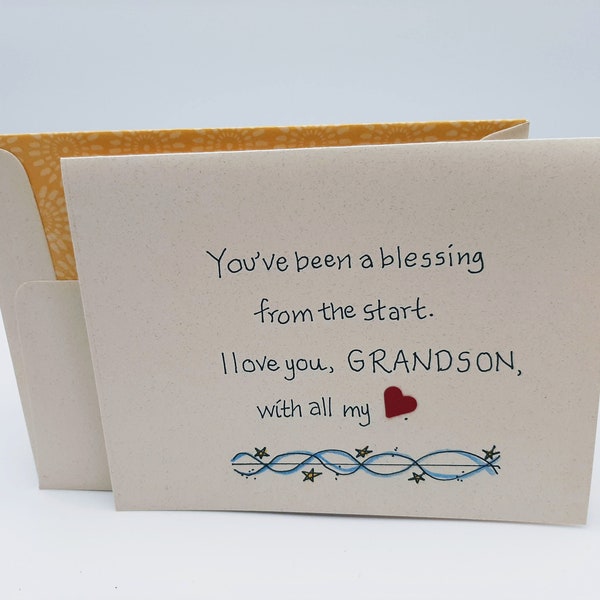 Grandson Birthday Cards - Etsy