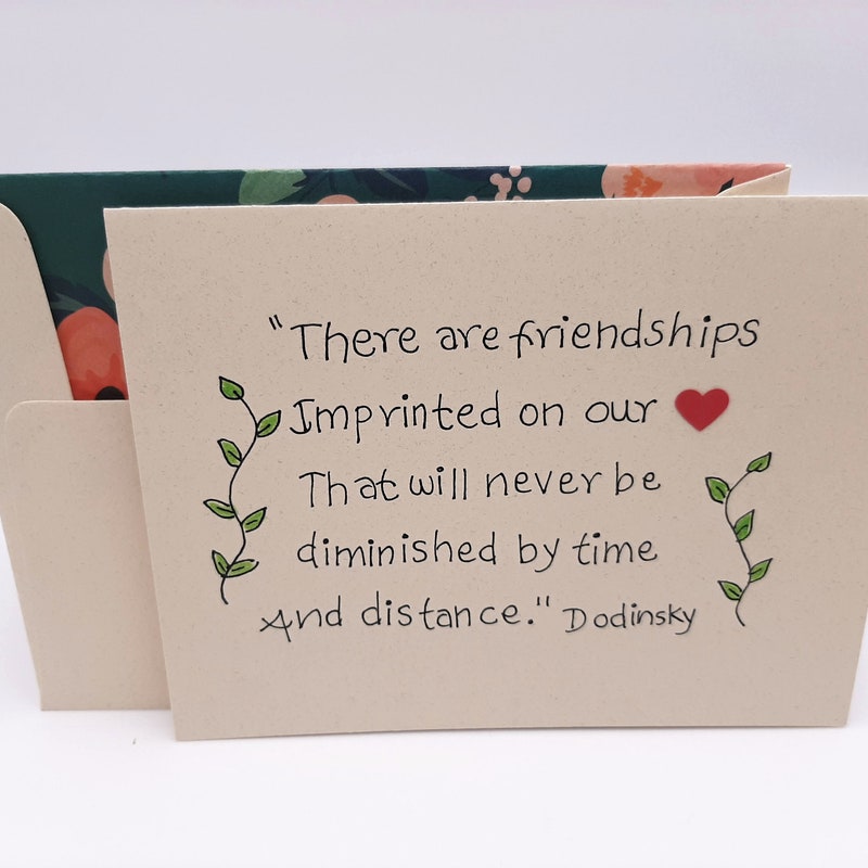 Friendship Card - Etsy