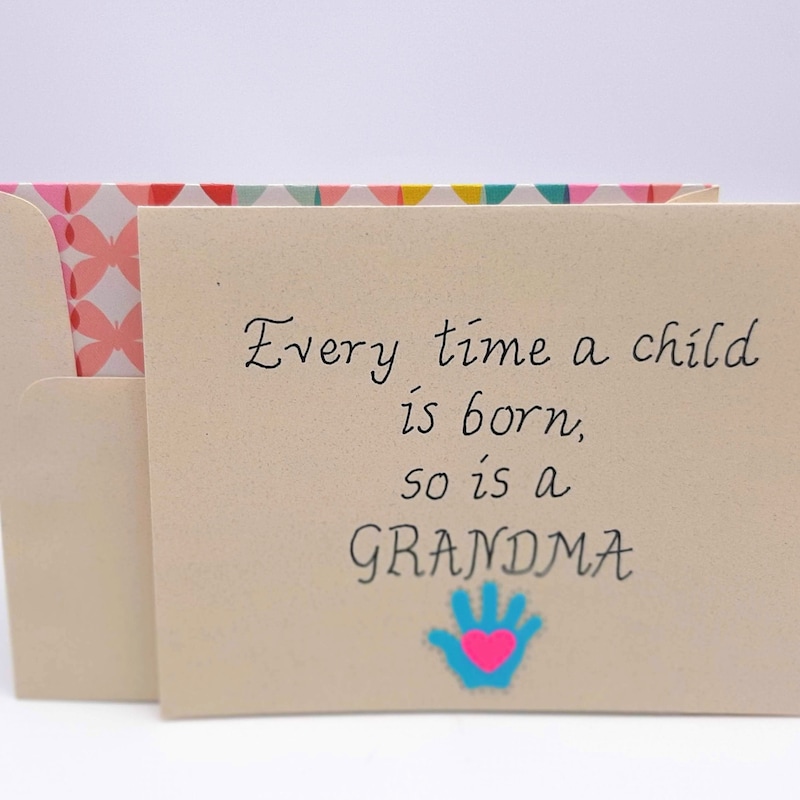 Grandma Card - Etsy
