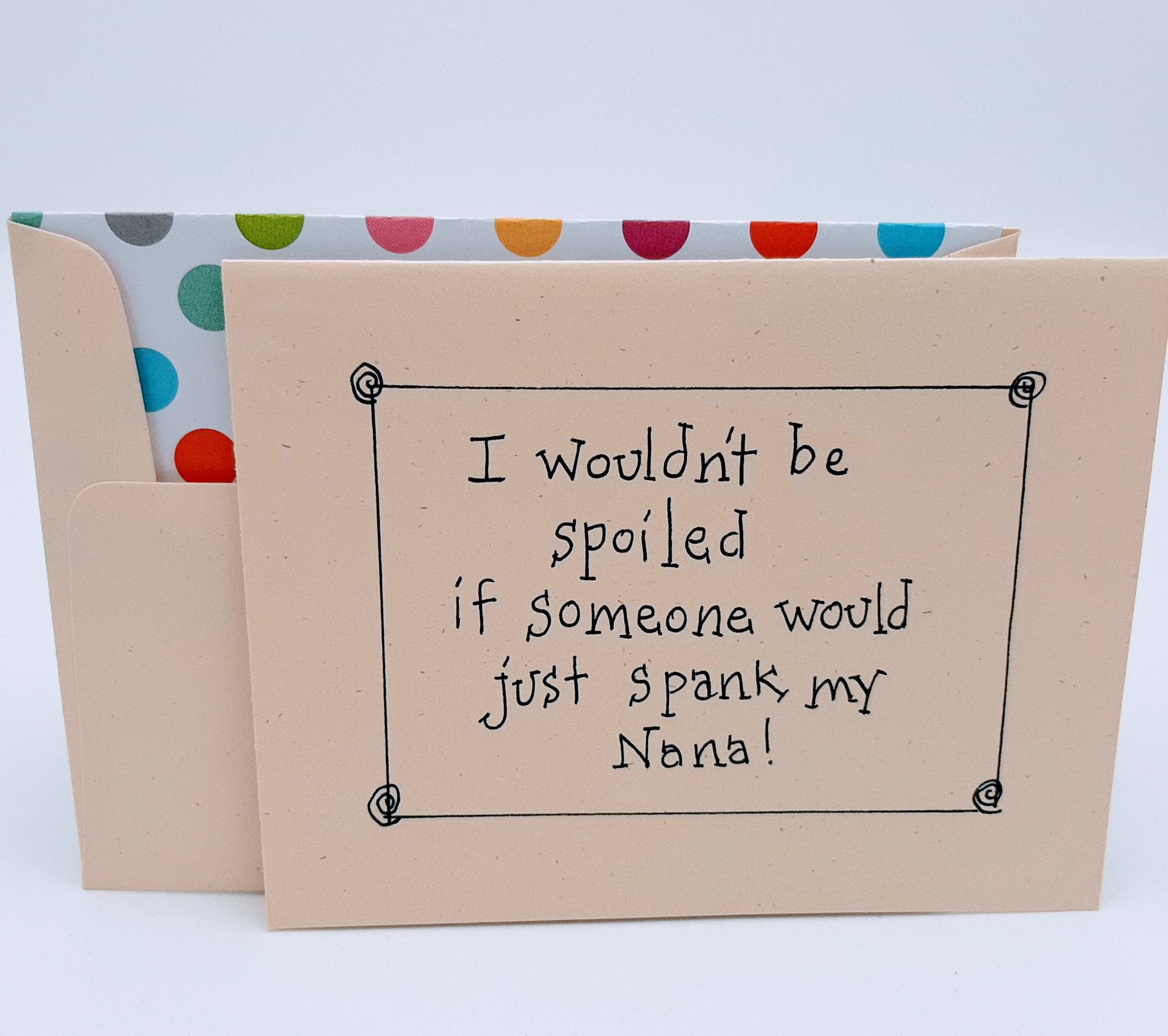 Spoiling Nana Card Nan Birthday Card Funny Nana Saying Etsy spoiling-nana-card-nan-birthday-card-funny-nana-saying-etsy