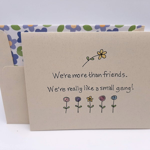 Best Friends Card - Etsy