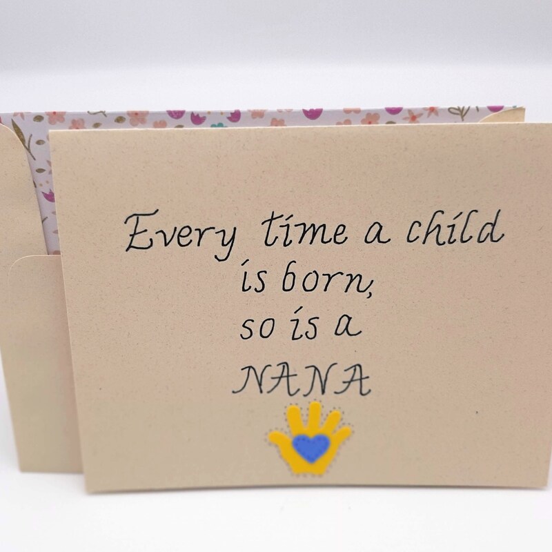 Nana Card - Etsy