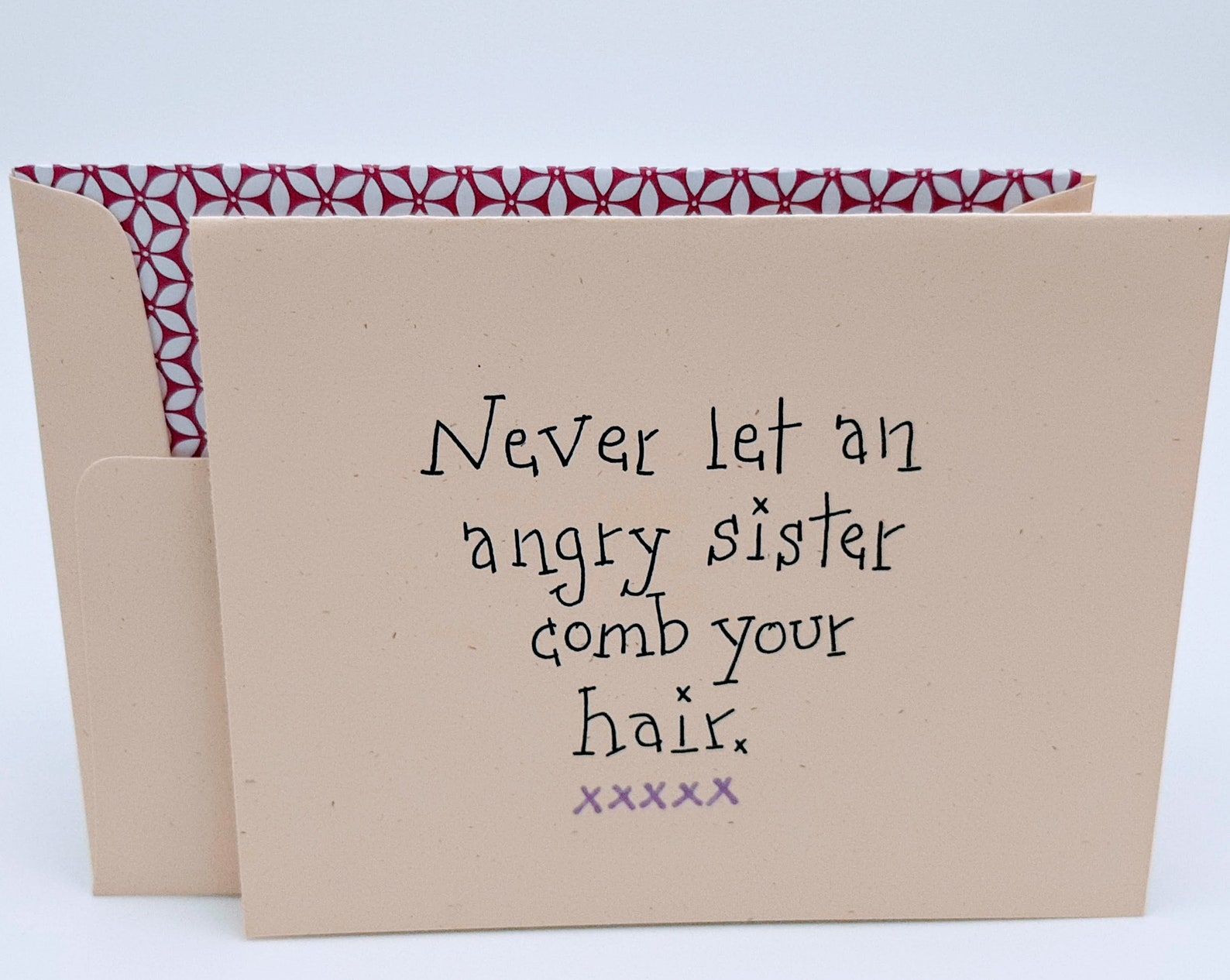 Angry Sister Card Sister Birthday Card Sister Humor - Etsy