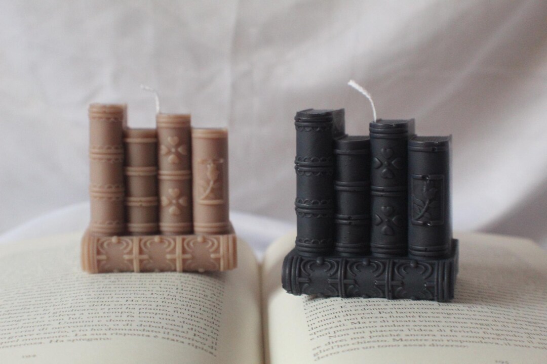 Secret Library – Dark Academia Handmade Candle | Scented Olive Wax ...