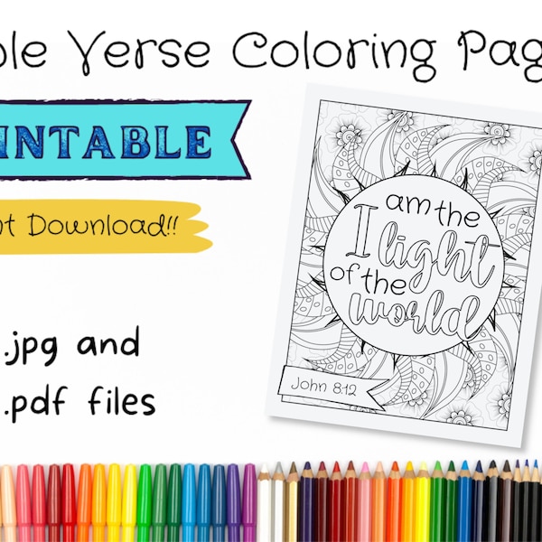 Esv Coloring Bible - Etsy