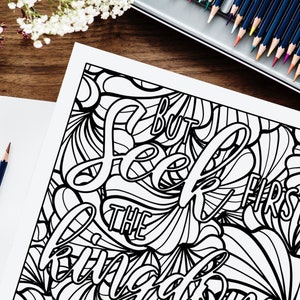 Matthew 6:33, Scripture Bible Verse Coloring Page, Single Digital ...
