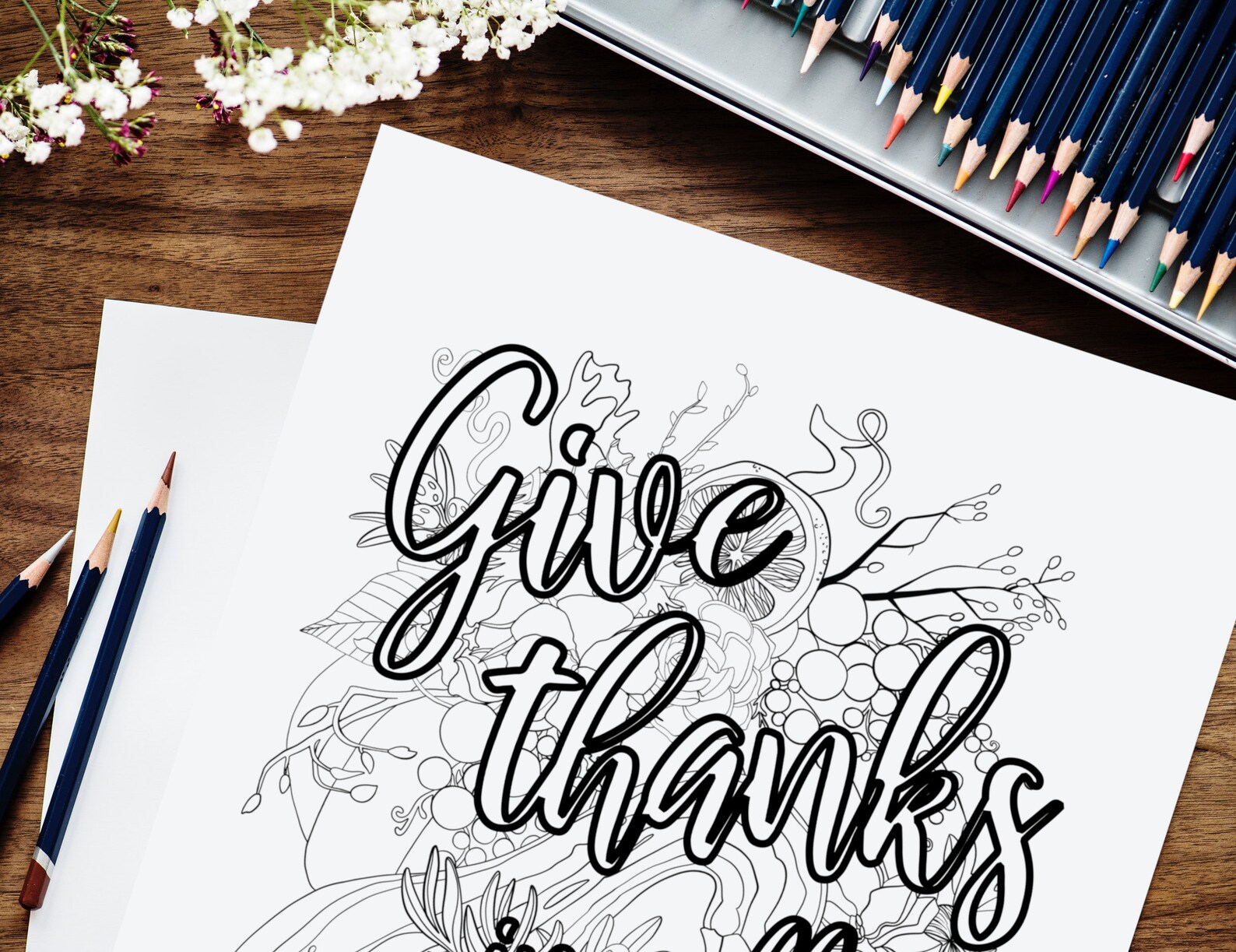 1 Thessalonians 5:18, Scripture Bible Verse Coloring Page, Single ...