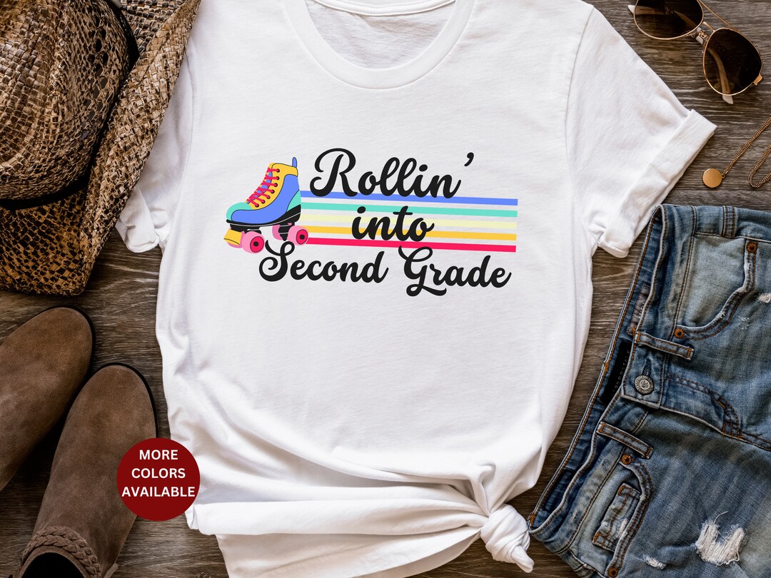 Second Grade Teacher First Day of School Shirt 2nd Grade Teacher Gift ...