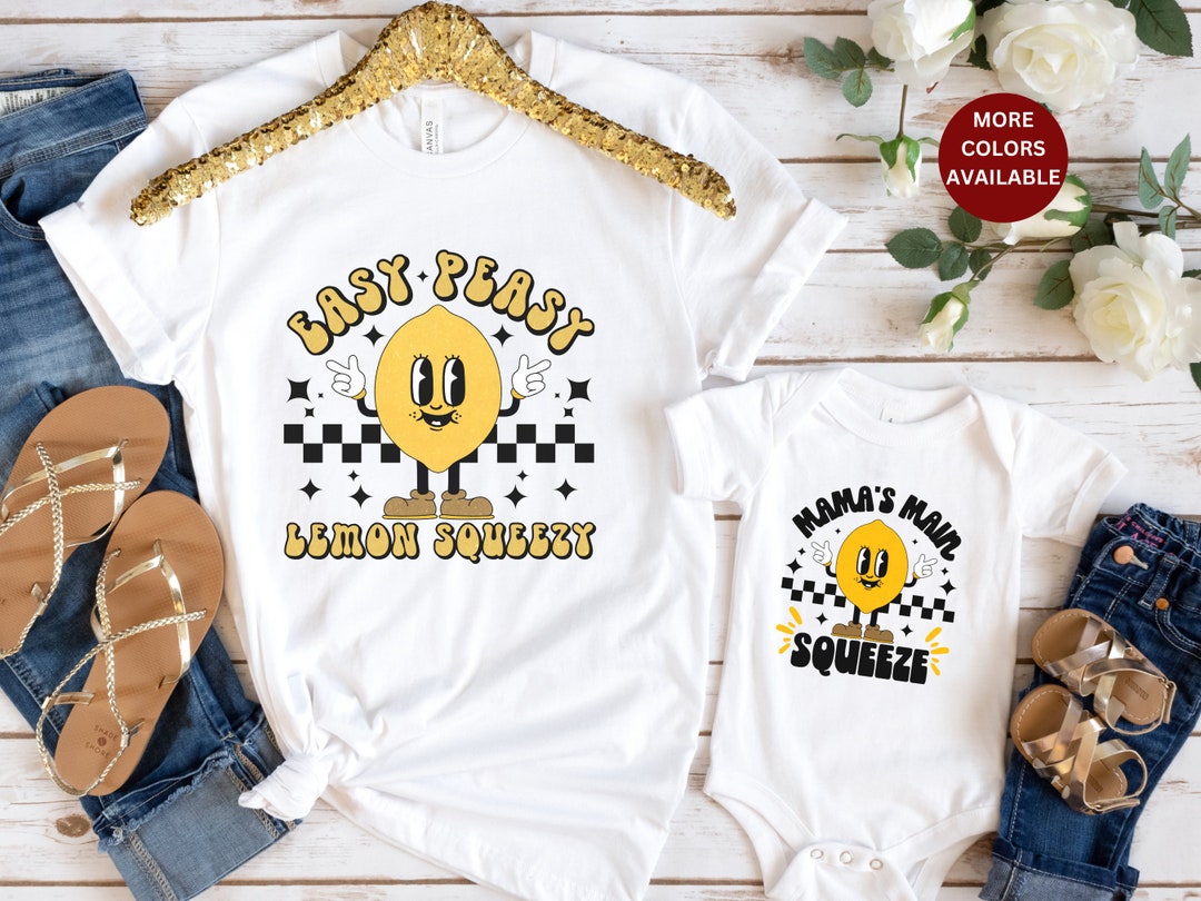 Mama Me Mothers Day Shirts, Mom and Baby Mama's Main Squeeze, Mama Mini ...