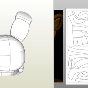 Pepakura Templates – Spring Bonnie Helmet – Digital Download – FNAF ...