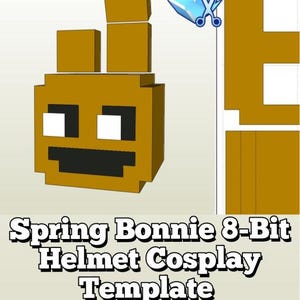 8 Bit Spring Bonnie Cosplay - Etsy