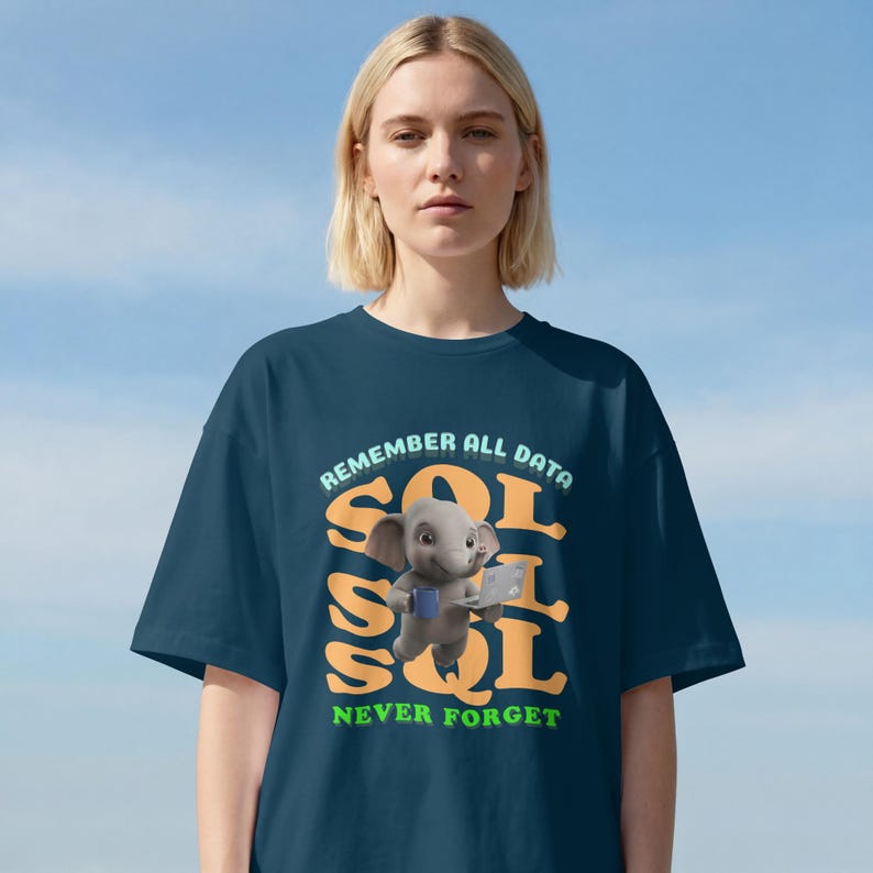 Funny SQL Elephant PNG - Remember All Data Database Administrator ...