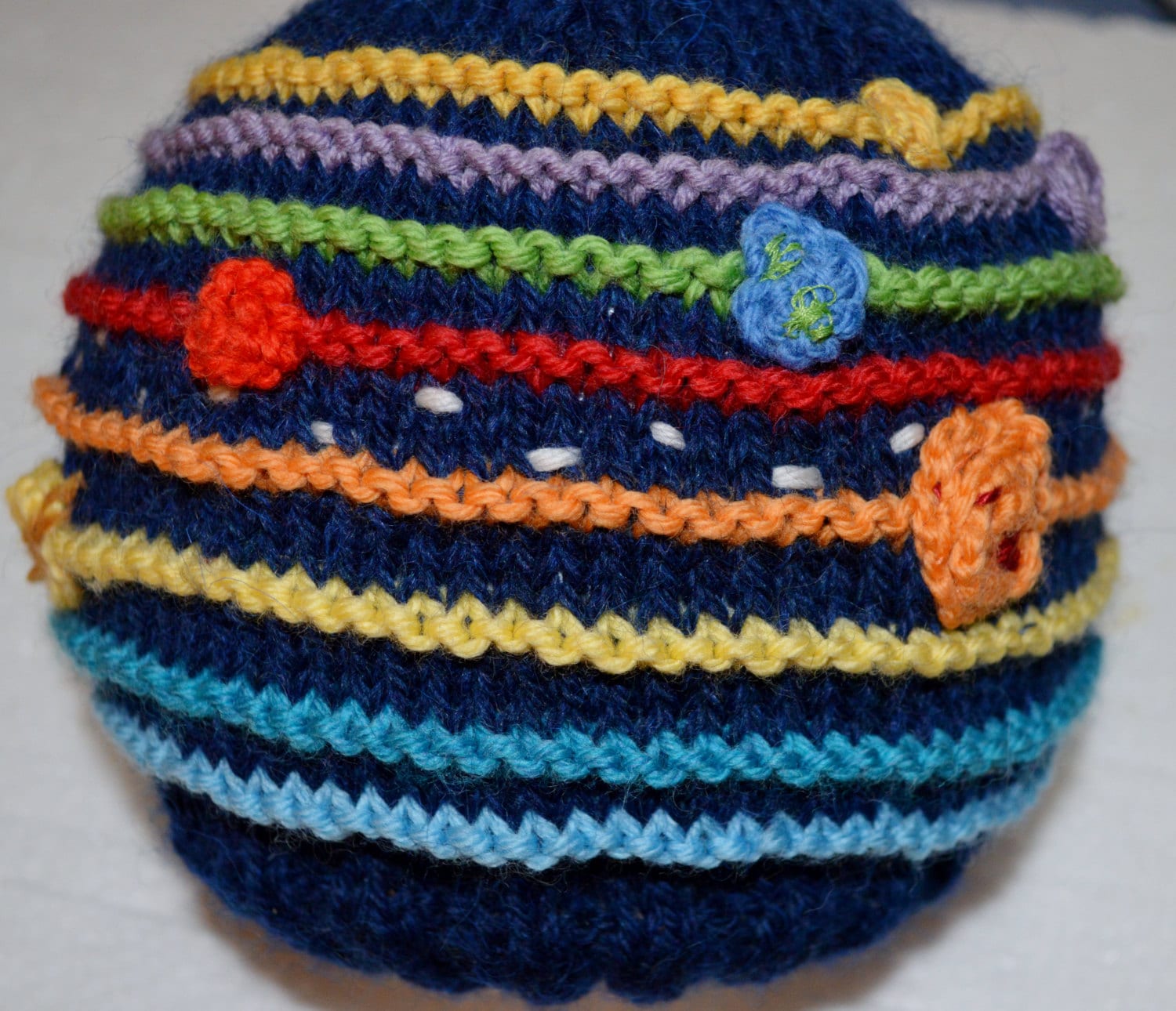 Crocheted Solar System Hat