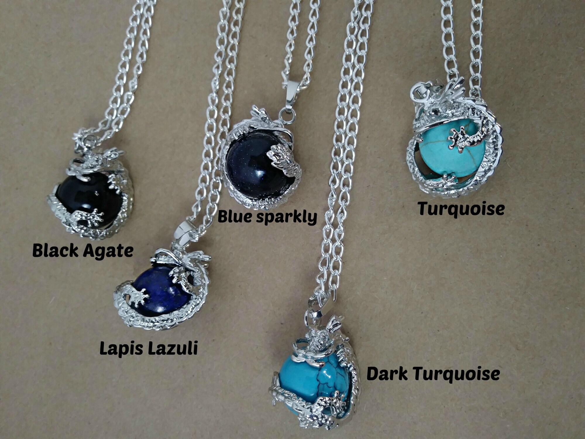 Mythical Dragon Necklace/ Men's and Women's Necklace/ | Etsy