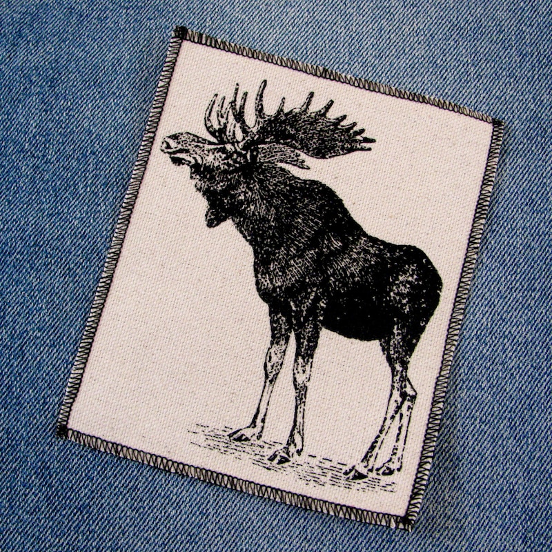 Moose Fabric - Etsy