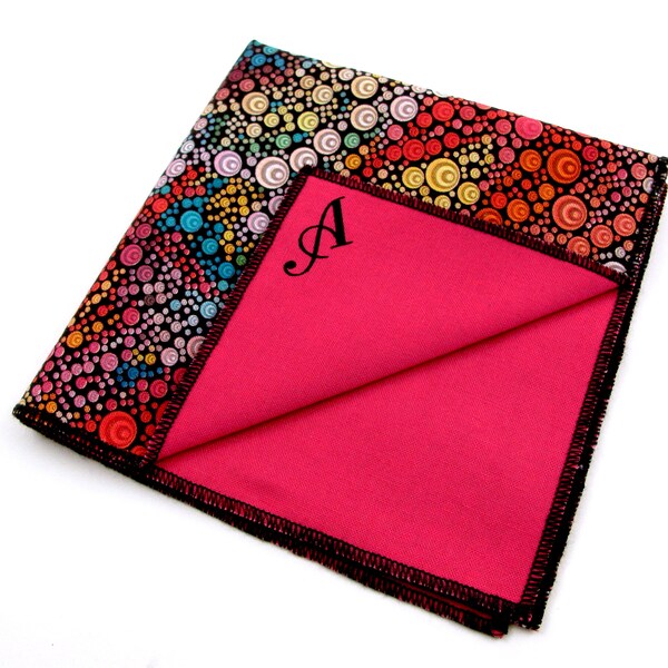 Pink Pocket Square - Etsy