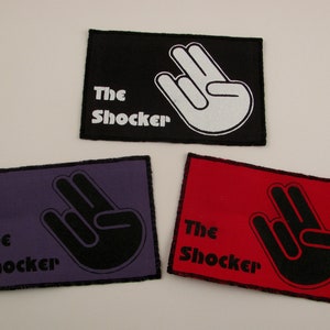 One the Shocker Canvas Patch, Finished Edge, Any Color You Choose, FREE ...