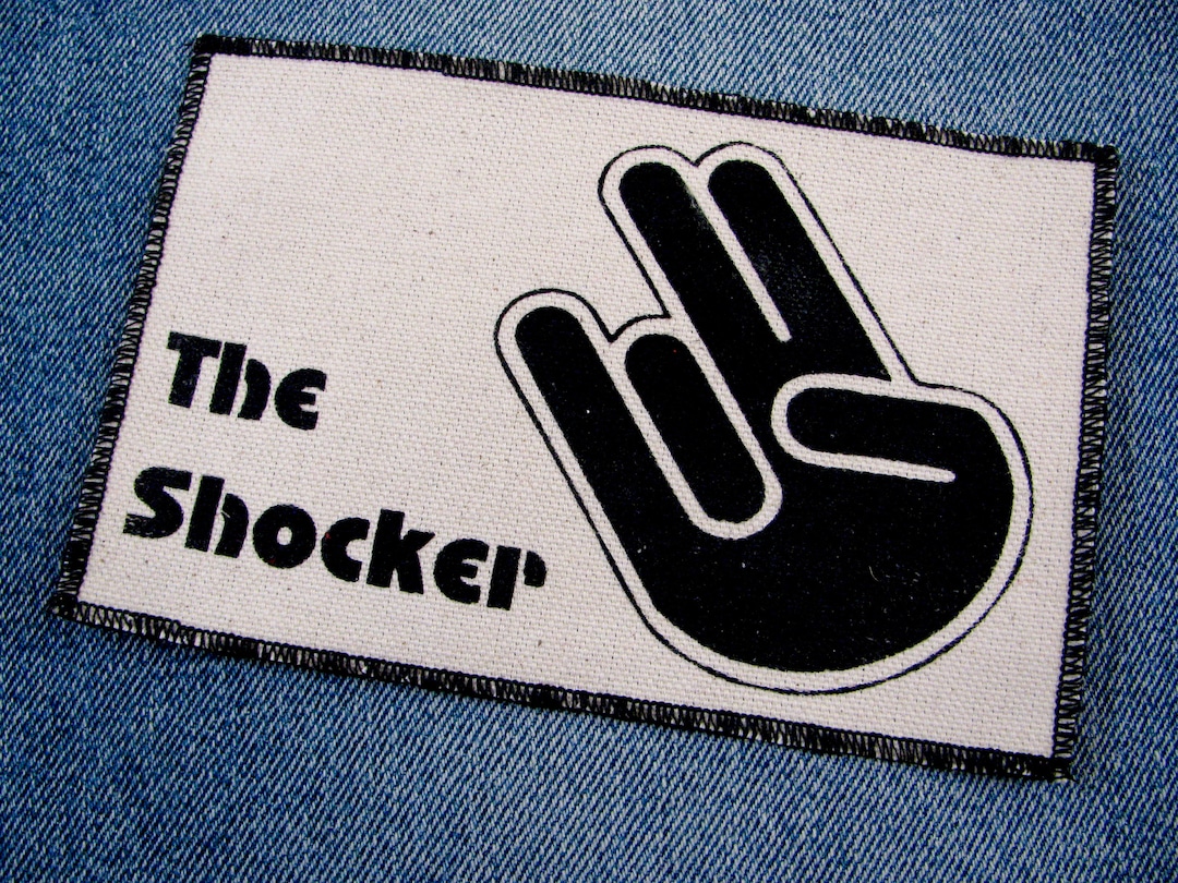 One the Shocker Canvas Patch, Finished Edge, Any Color You Choose, FREE ...
