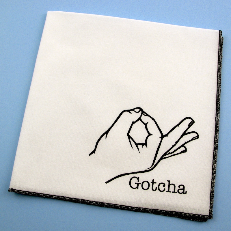 Gagged Handkerchiefs - Etsy