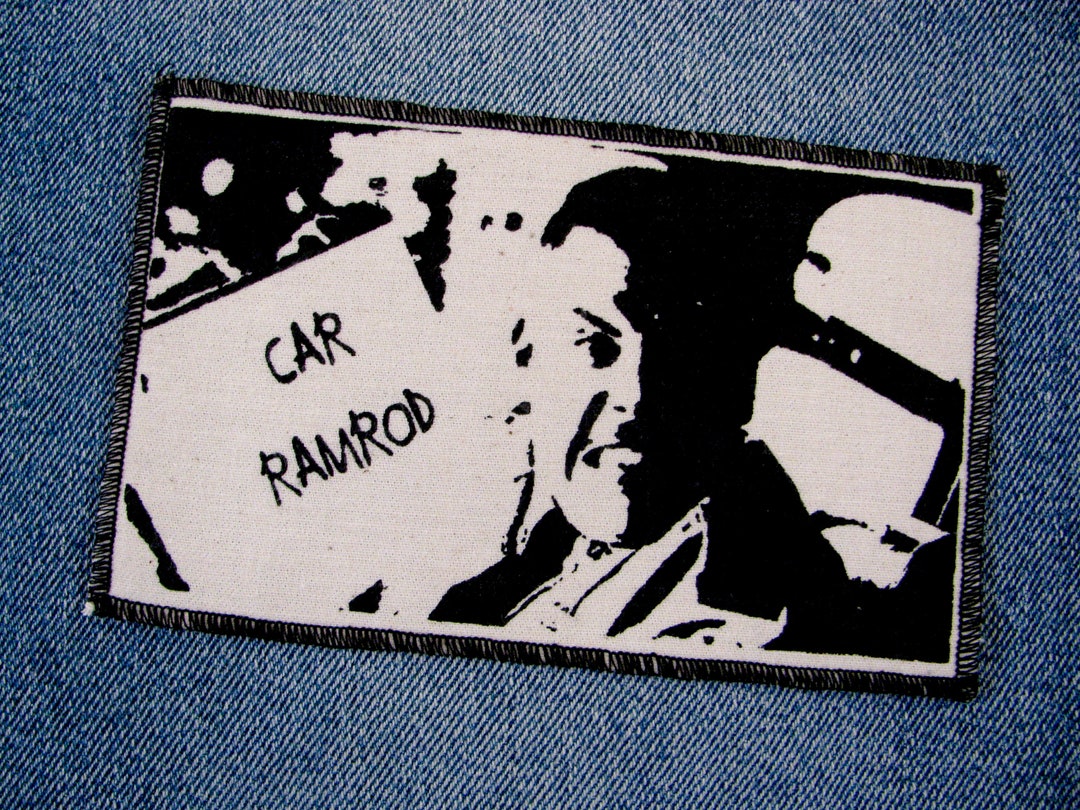 Super Troopers Car Ramrod Canvas Patch, Finished Edge, Hand Printed ...
