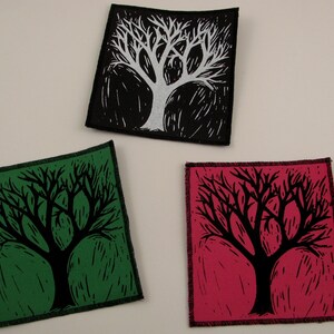 One Tree Canvas Patch, Finished Edge, Any Color You Choose, FREE ...