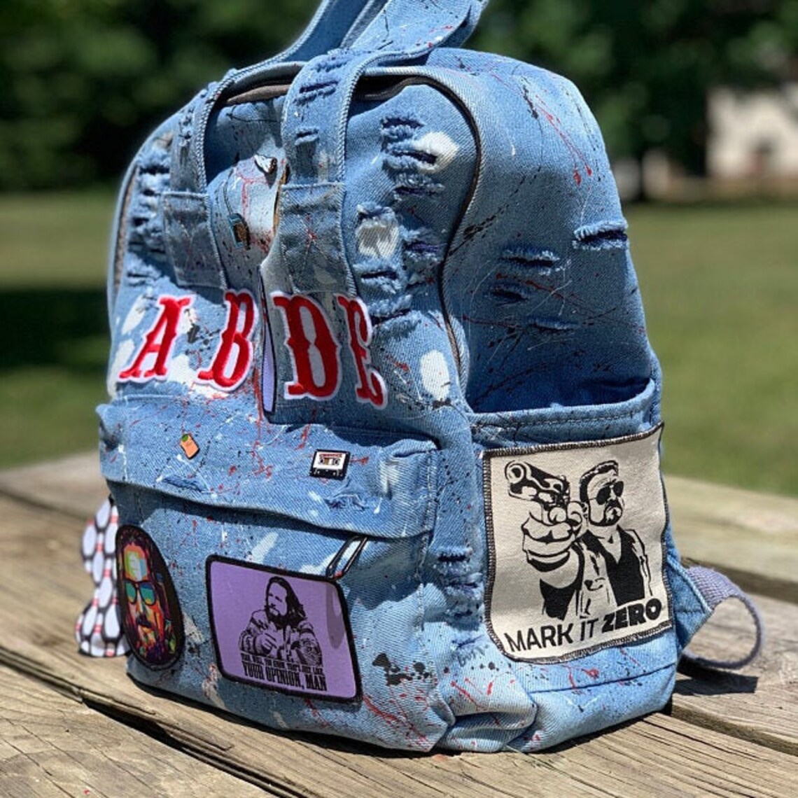 One Gotcha Prank Canvas Patch Finished Edge Any Color You - Etsy