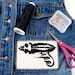 One Ray Gun Canvas Patch, Finished Edge, Any Color You Choose, FREE ...