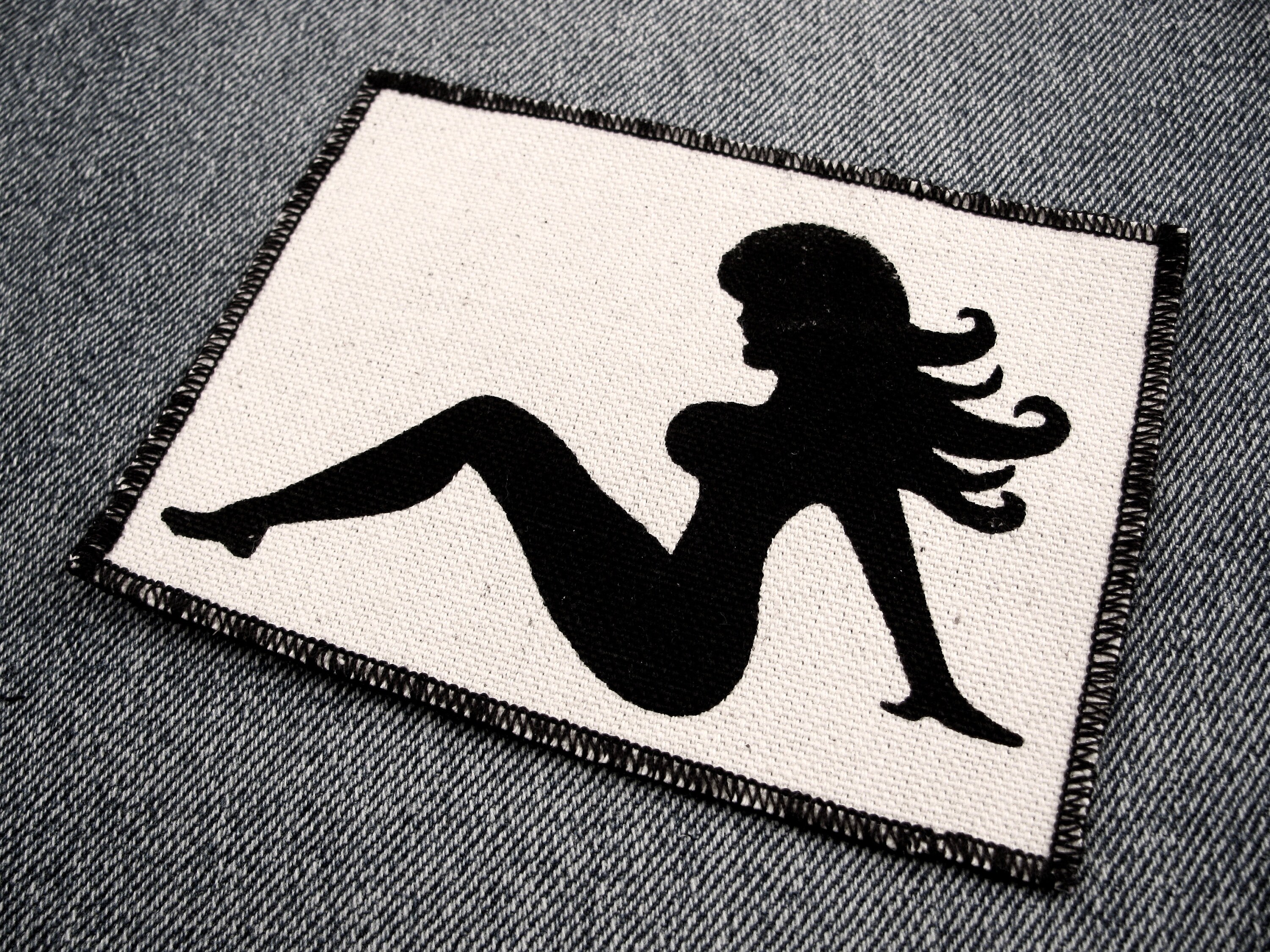 Classic Trucker Hot Sexy Silhouette Mud Flap Pin Up Girl Car Truck