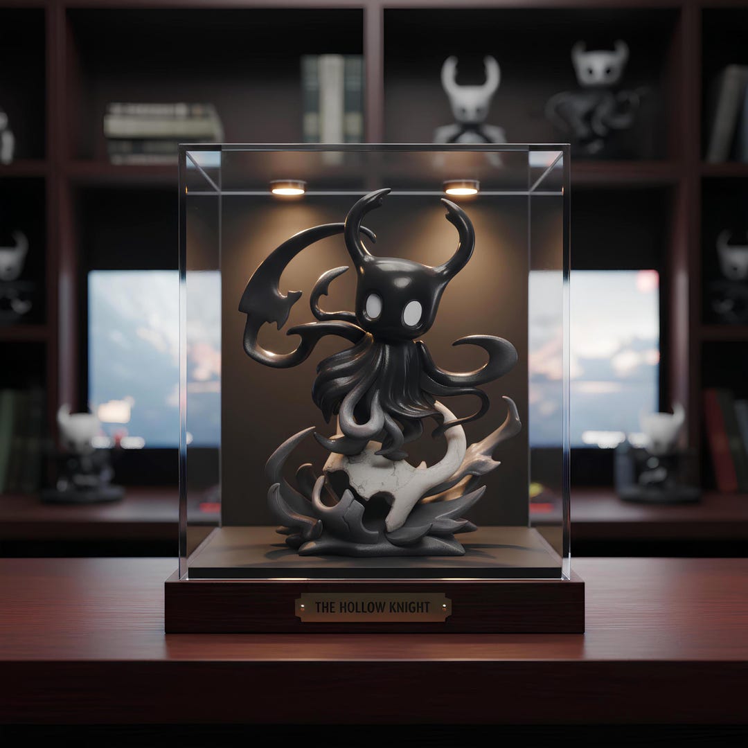 Hollow Knight Figure – Shade Ghost Knight – Indie Game Statue – Video ...