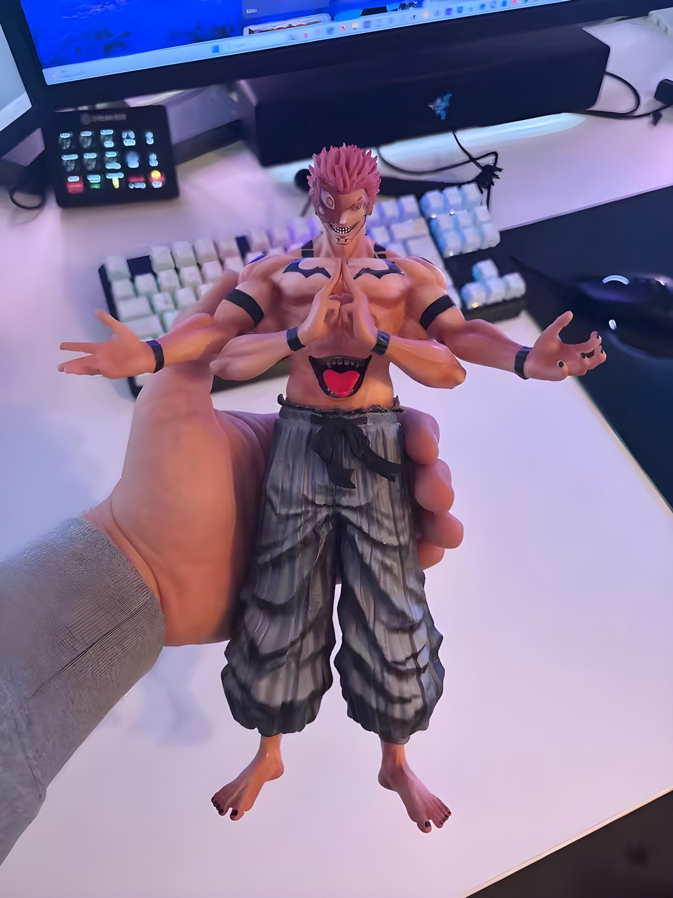 Sukuna JJK Premium Figure – Jujutsu Kaisen Anime Collectible – Sukuna ...