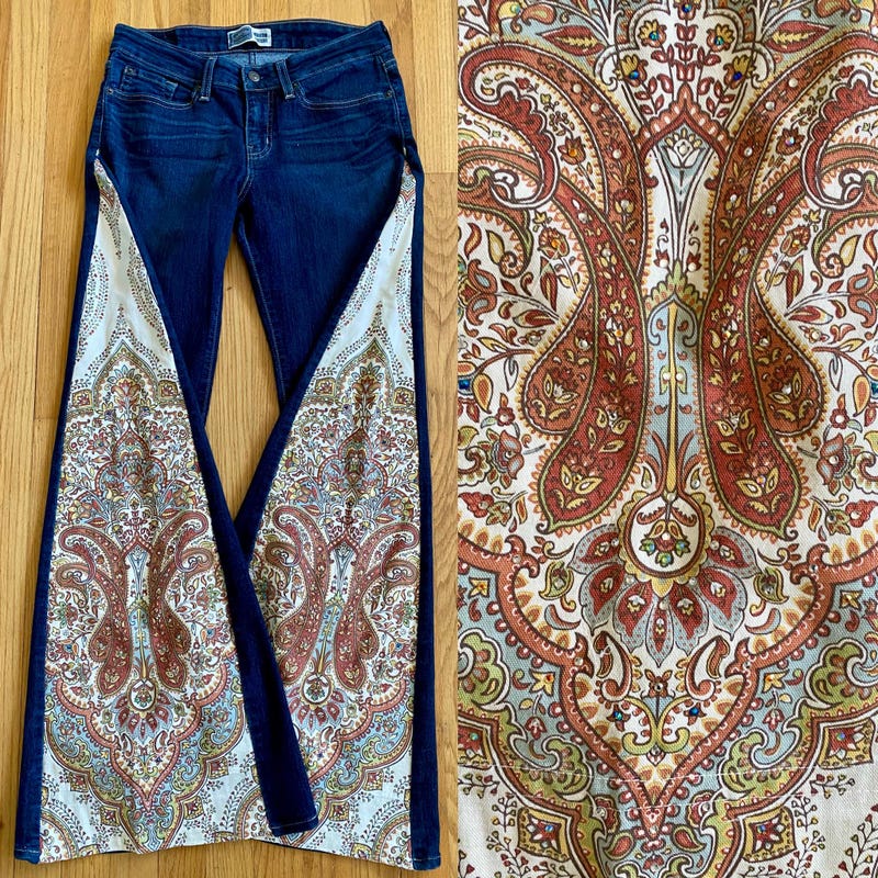 Embellished Jeans - Etsy