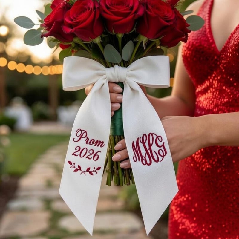 Prom Bouquet Ribbon - Etsy