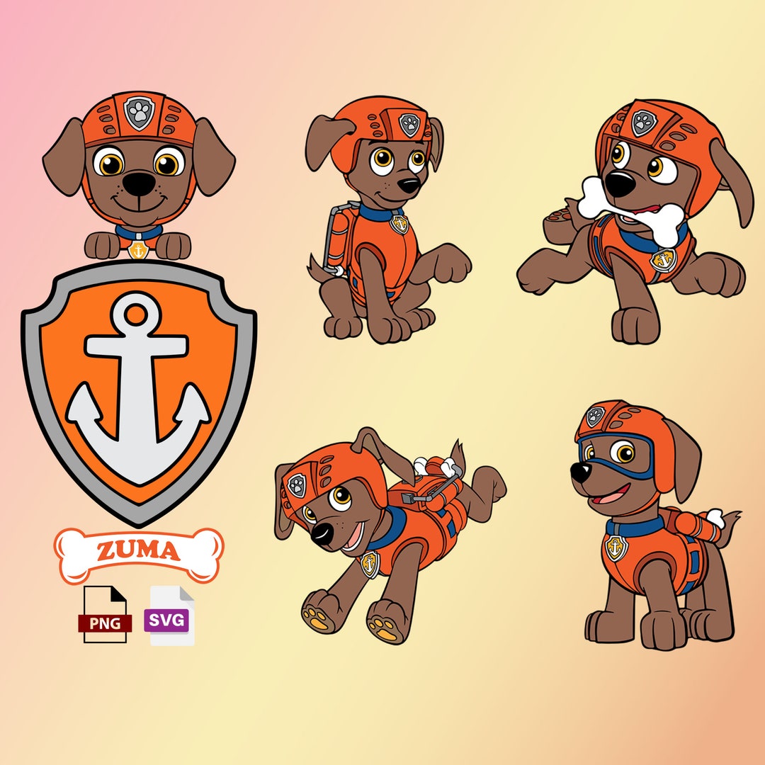 Bundle Patrol Dog Puppy Svp Png Clip Art Sticket Multi Purpose - Etsy ...