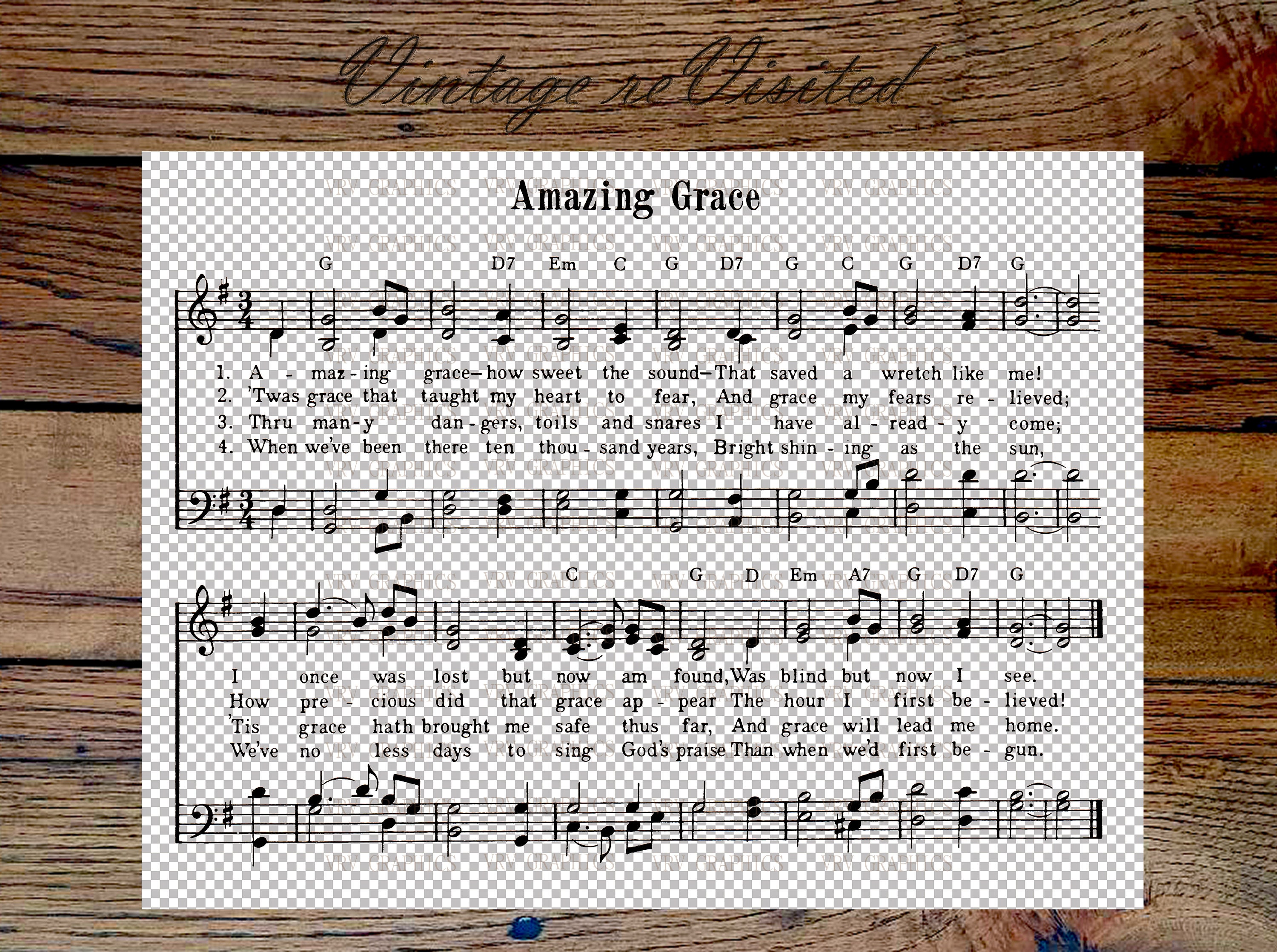 5 Hymnal Hymn JPG PNG Transparent BKGD Christian Vintage Sheet Music ...