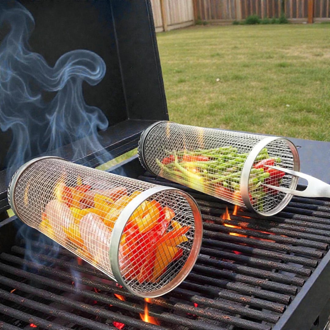 Barbecue Grill Grate Barbecue Cages Camping Picnic Cookware Outdoor - Etsy