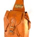 YOUNG CAMEL Tan Leather Shoulder Snap Sack Bag Made in Italy - Etsy