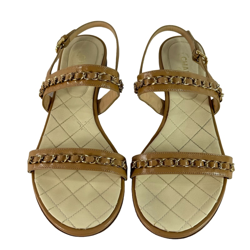 37.5 Gold Sandals - Etsy