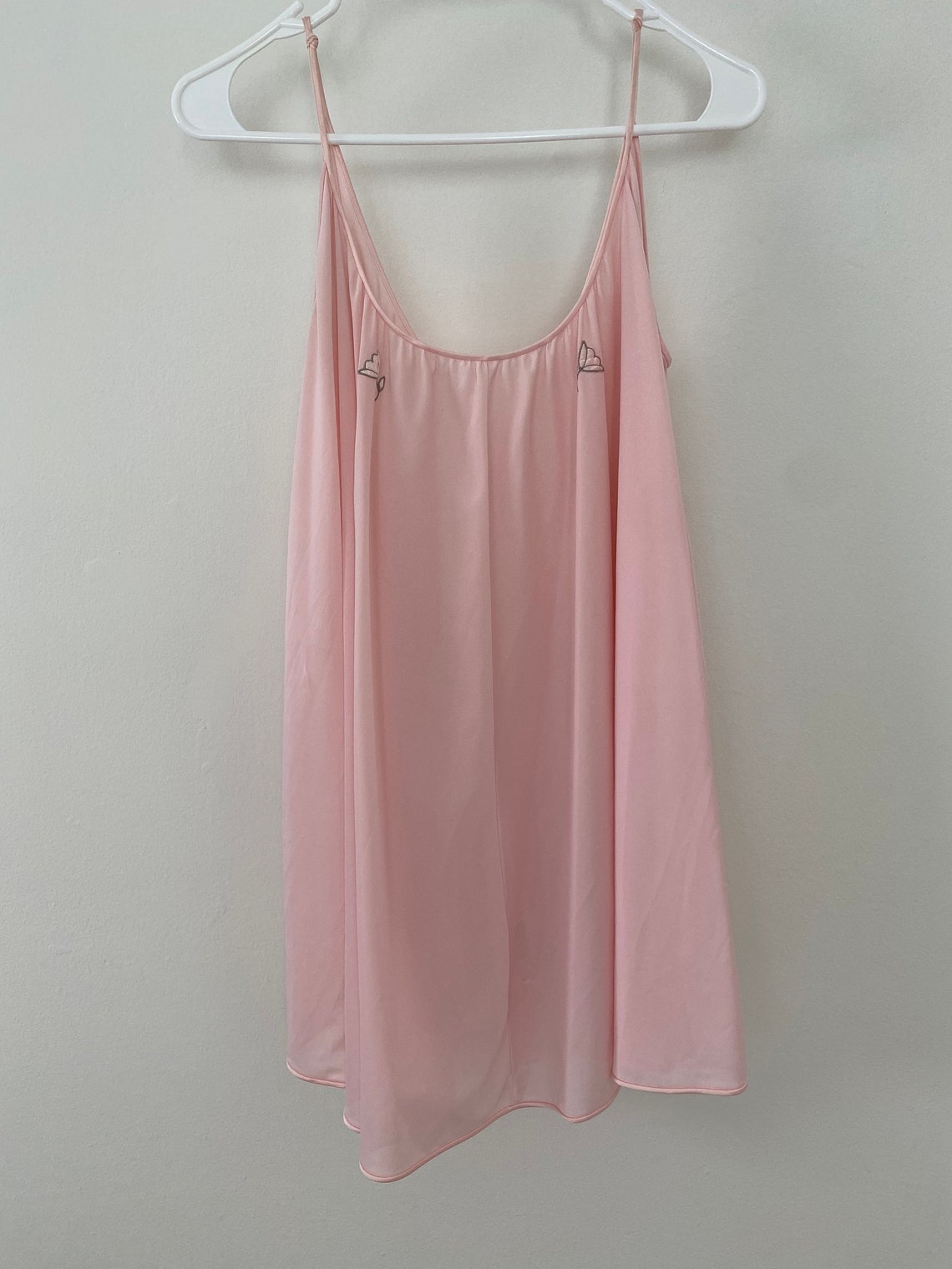 Vintage 60s Sheer Slip Claire Sandra by Lucie Ann Beverly Hills S - Etsy