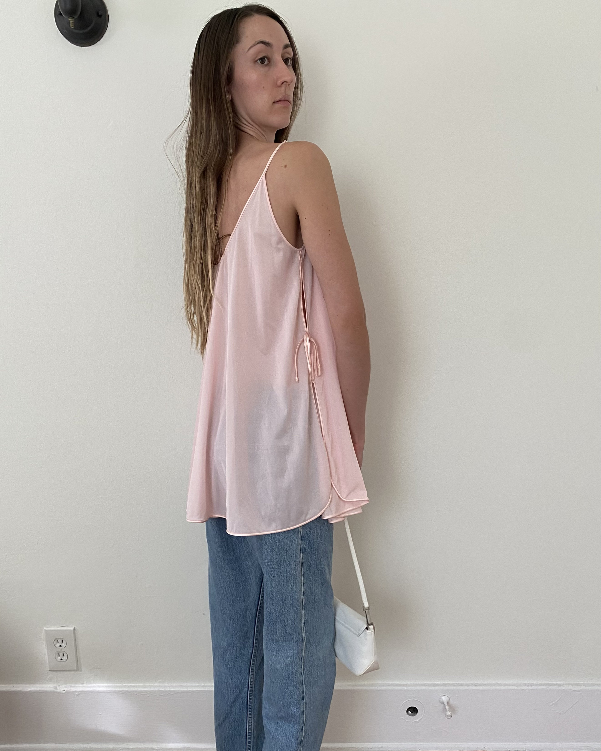 Vintage 60s Sheer Slip Claire Sandra by Lucie Ann Beverly Hills S - Etsy